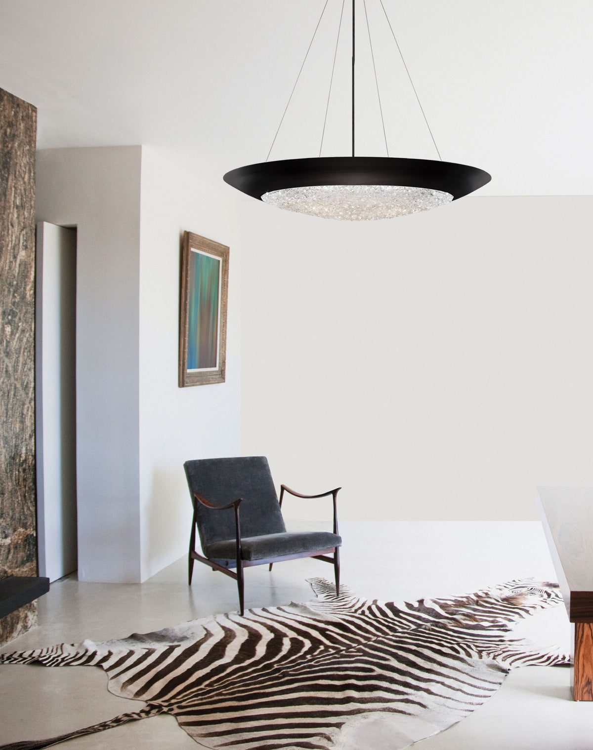 Crystal Halo Bowl Pendant Light – STRAPTASTIC